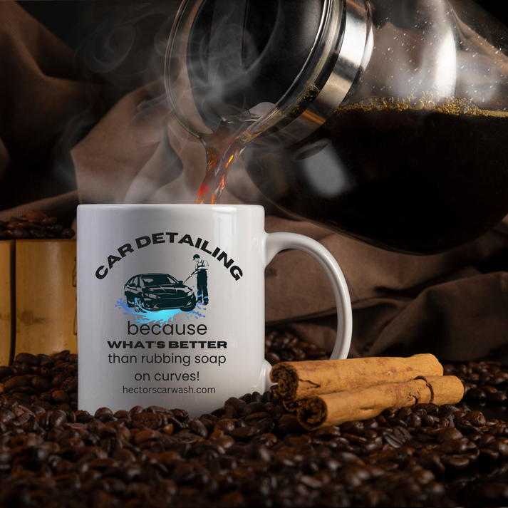 'Car Detailing' Funny Ceramic Mug - Perfect Gift for Coffee Lovers ...